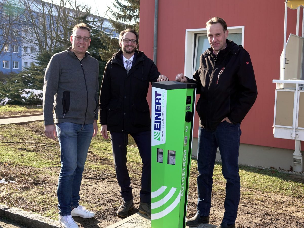 Neue Ladeinfrastruktur für Radeberg – Wohnbau Radeberg